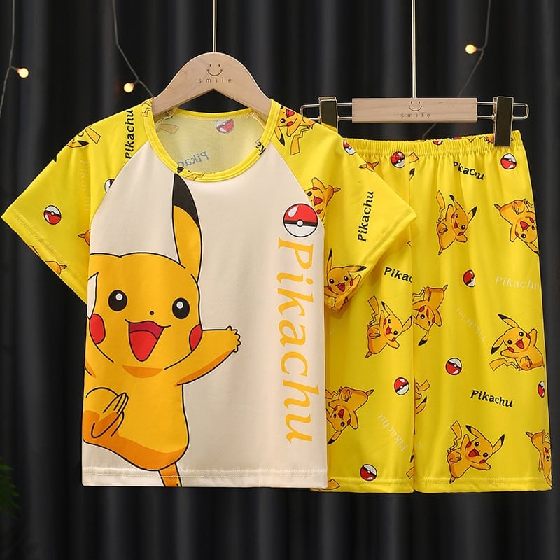 Pijama de verano Pikachu para niños • Todo Pijamas